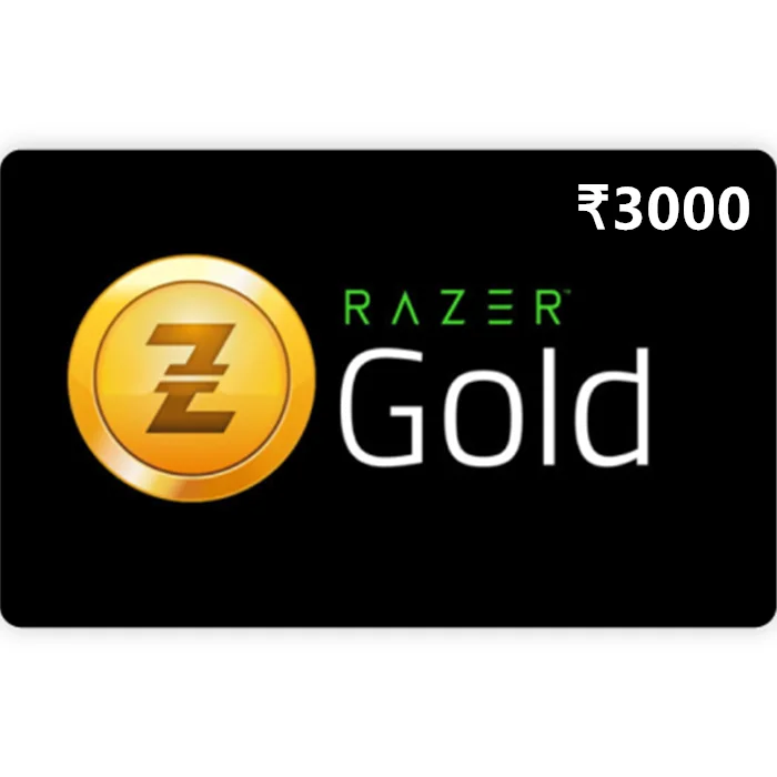 Razer Gold ₹3000 INR Gift Card (Email Delivery) » HNBC